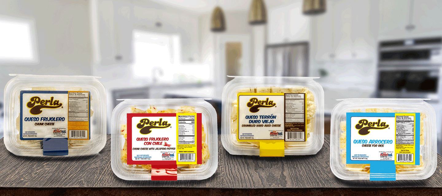 Perla Queso Frijolero Terron Duro Viejo (Crumbled Hard Aged Cheese) 12 ...
